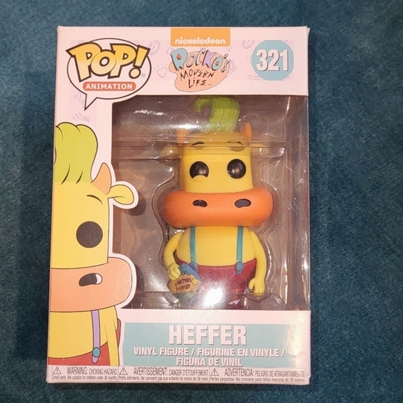 Funko | Toys | Funko Pop Heffer From Rockos Modern Life On Nickelodeon ...